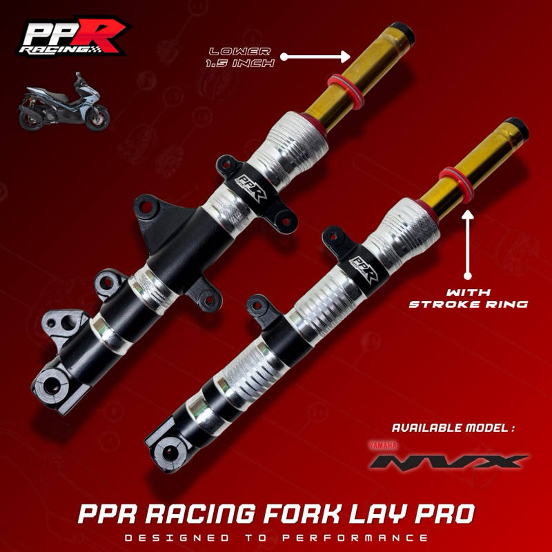 PPR RACING FORK LAY PRO / ADJUSTABLE FORK SPRING / BODY TEBAL / SIAP ...