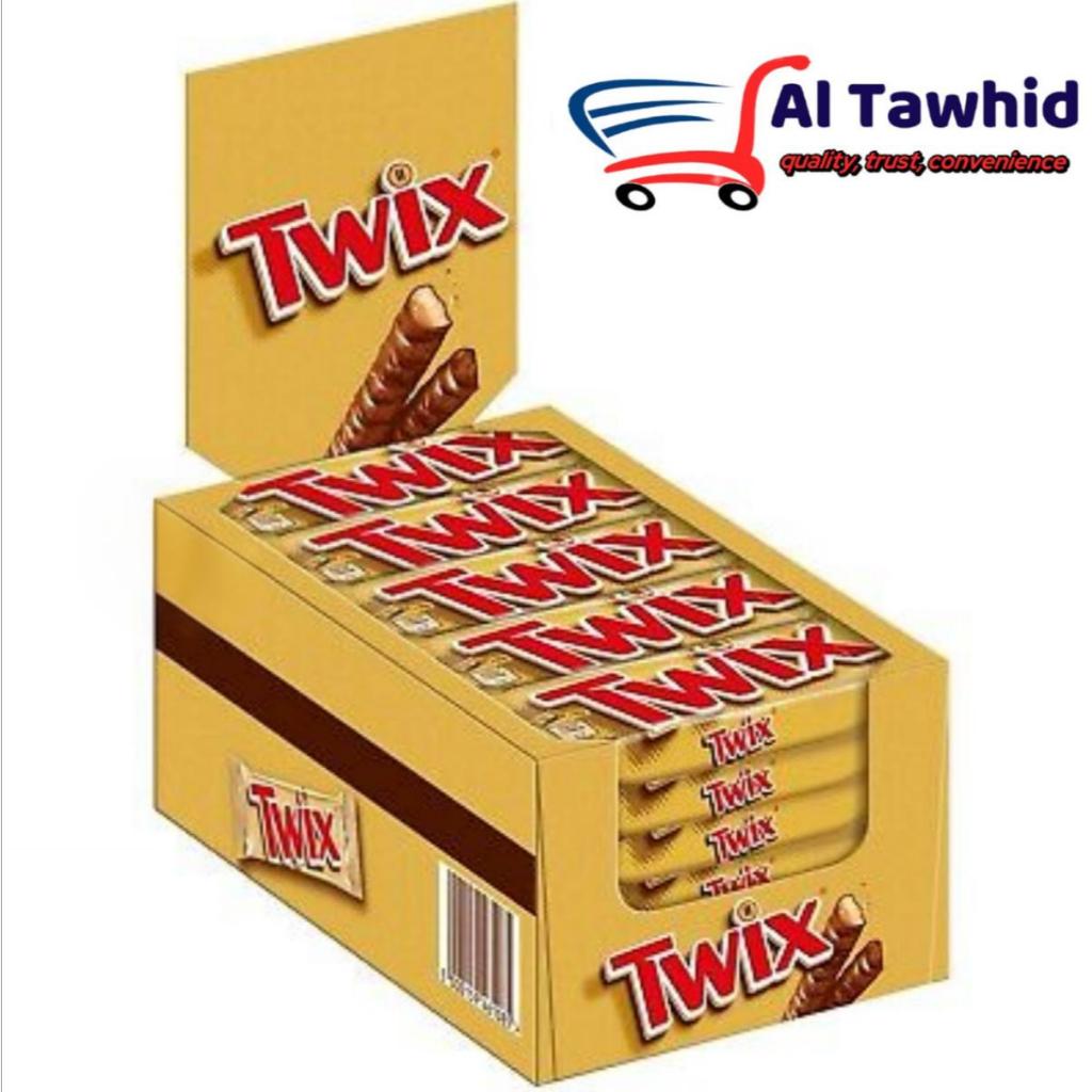 Twix Chocolate Bar 50g 1 Pcs 5 / Pcs / 1 box 24pcs | Shopee Malaysia