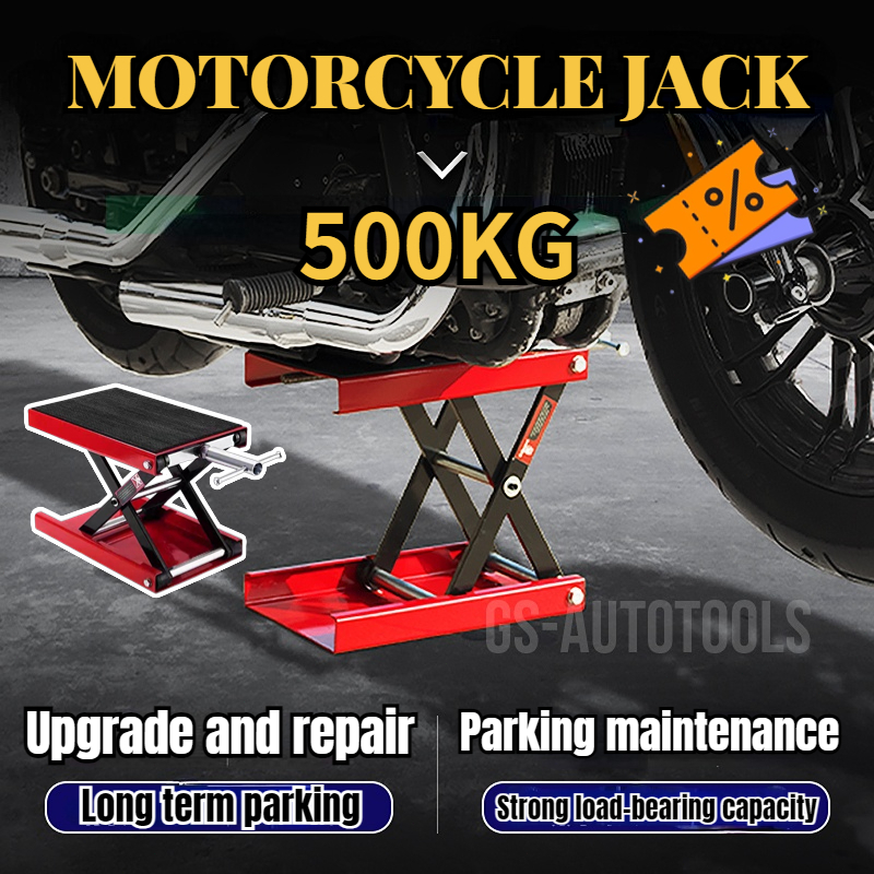 500kg motorcycle lift jack jack type hoisting crane type hydraulic ...