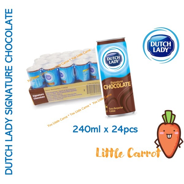 Dutch Lady Signature Chocolate 240mlx24can | Shopee Malaysia