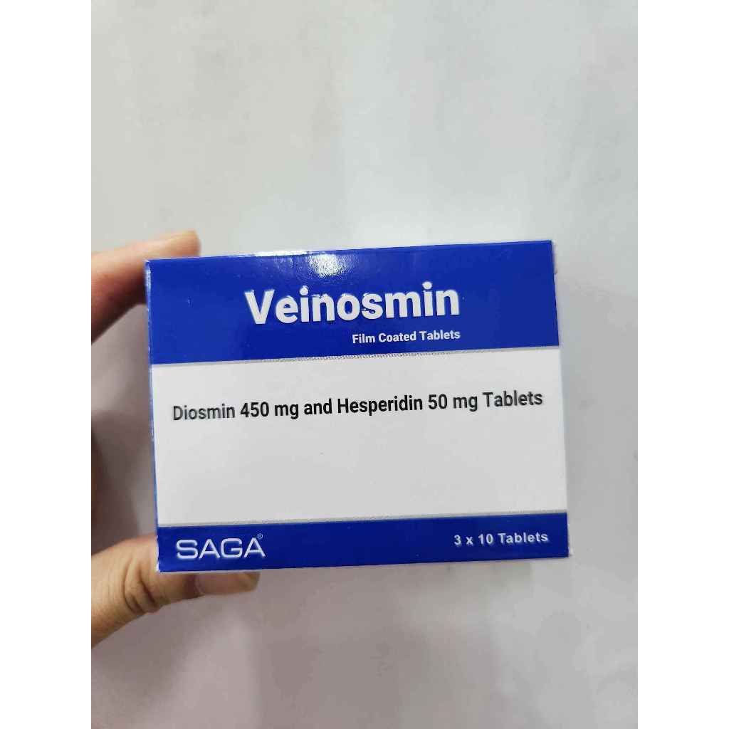 Veinosmin Tab (Diosmin+Hesperidin Tab 500mg) 30TAB/BOX | Shopee Malaysia
