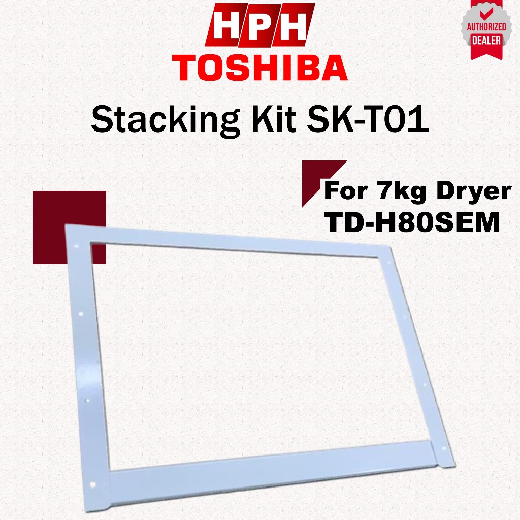 TOSHIBA STACKIGN KIT SK-T01 FOR VENTED DRYER T-H80SEM | Shopee Malaysia