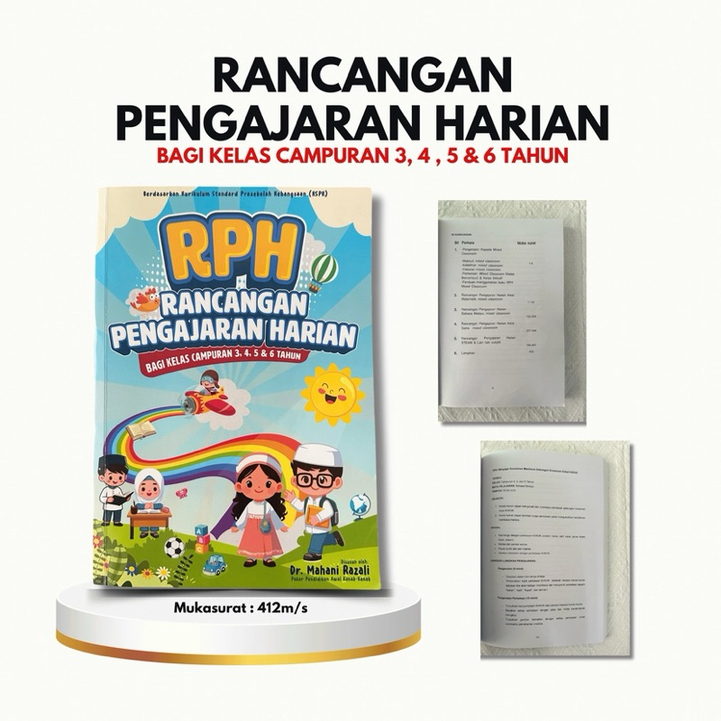 Rancangan Pengajaran Harian RPH Bagi Kelas Campuran 3,4,5 dan 6 Tahun ...