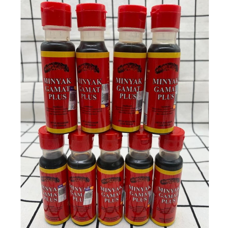MINYAK GAMAT PLUS GAMAT ASLI LANGKAWI MINYAK 100% ORIGINAL (1PC ...