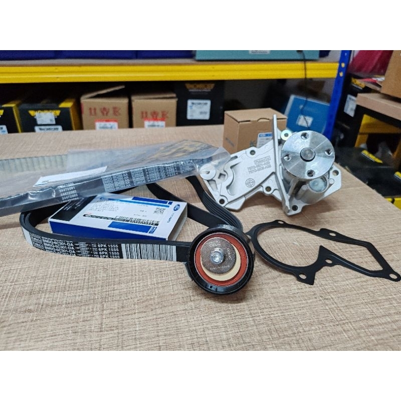 ORIGINAL Ford Kuga 1.6T Ecoboost Timing Belt Kit Set Coolant Water Pump ...
