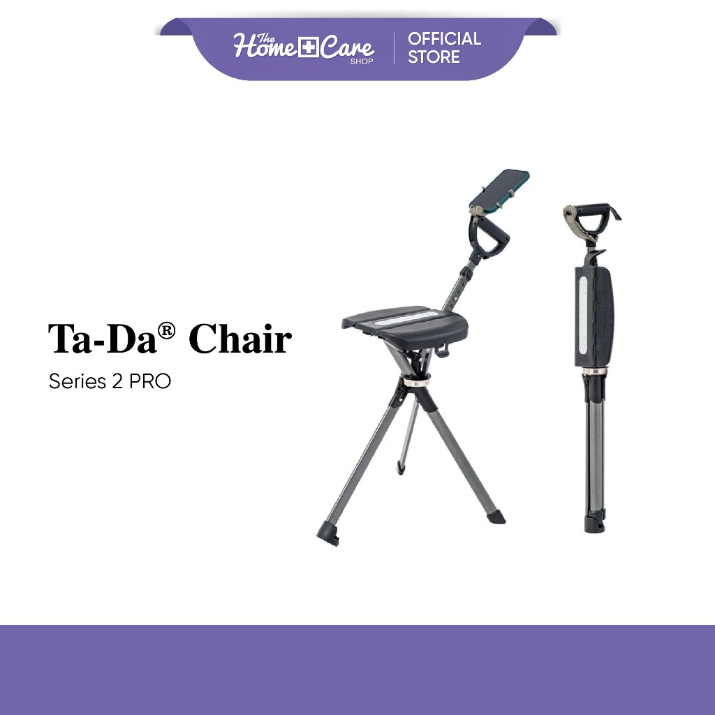 Ta-Da Chair Series 2 PRO Tripod Seat Cane (Starry Black) | Shopee Malaysia