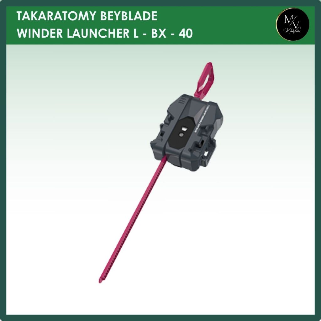 TAKARATOMY BEYBLADE X Beyblade X BX-40 Winder Launcher L | Shopee Malaysia
