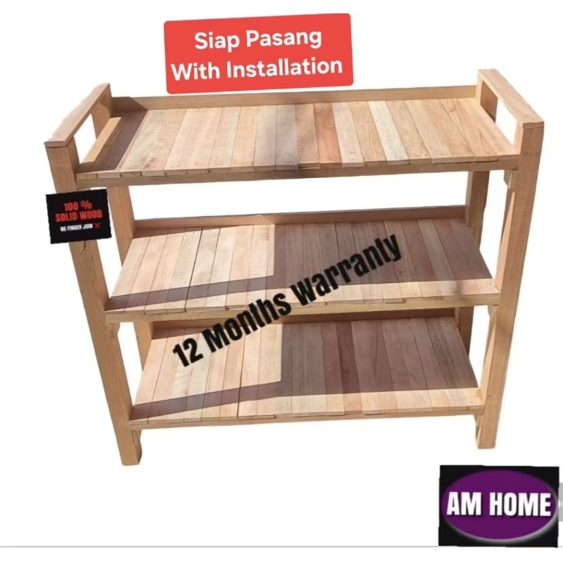 Kitchen Rack, Wooden Rack Full Solid Wood Rack, Rack Heavy Duty, Rack ...