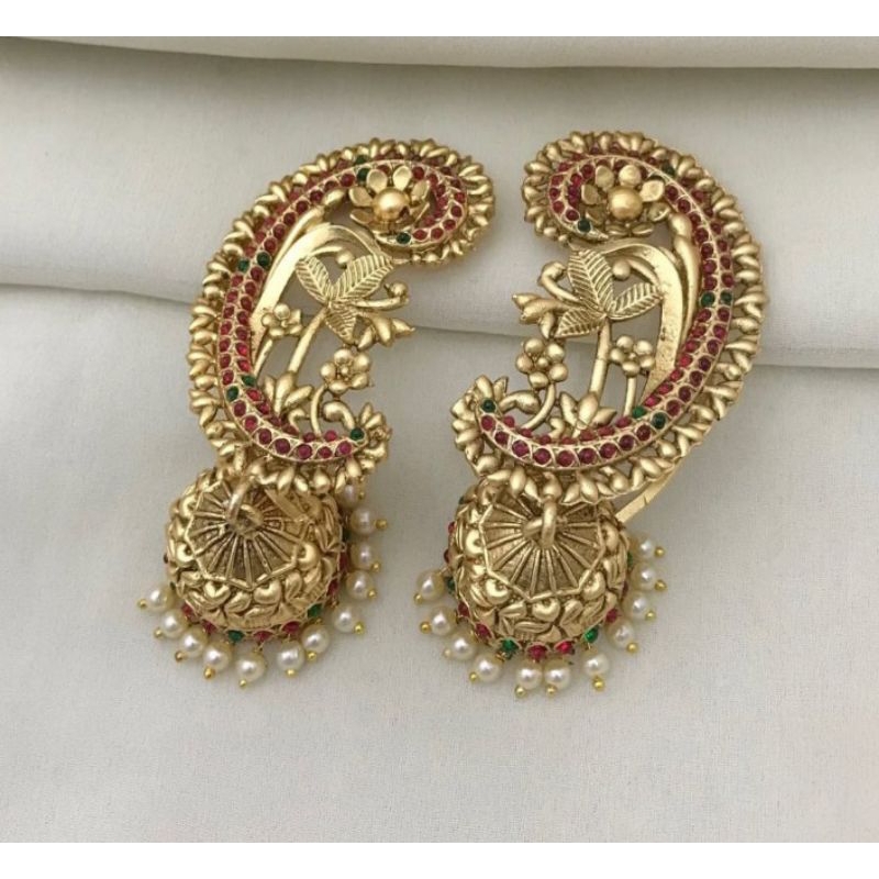 Amrapali Golden Temple Earcuff Earrings | Shopee Malaysia