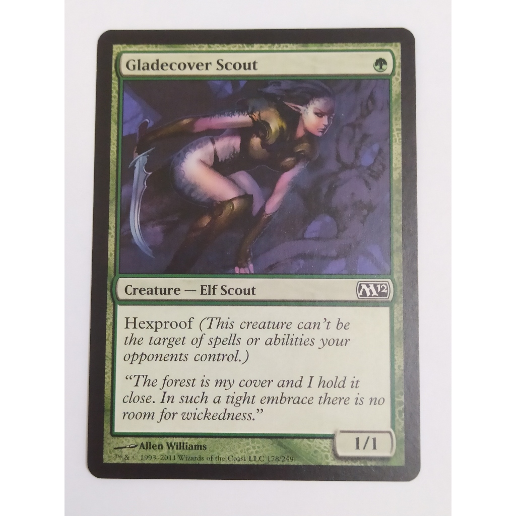 Gladecover Scout - 2012 Core Set (Magic The Gathering MTG TCG) | Shopee ...