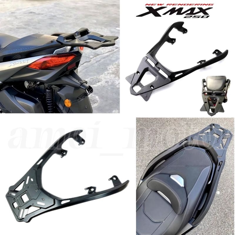 XMAX 250 300 V1 V2 Monorack Heavy Duty Rear Luggage Rack Alloy Box ...