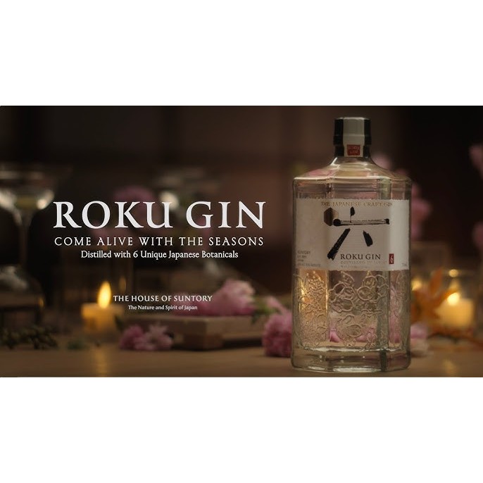 Suntory Roku Gin [700ML] 100% ORIGINAL | Shopee Malaysia