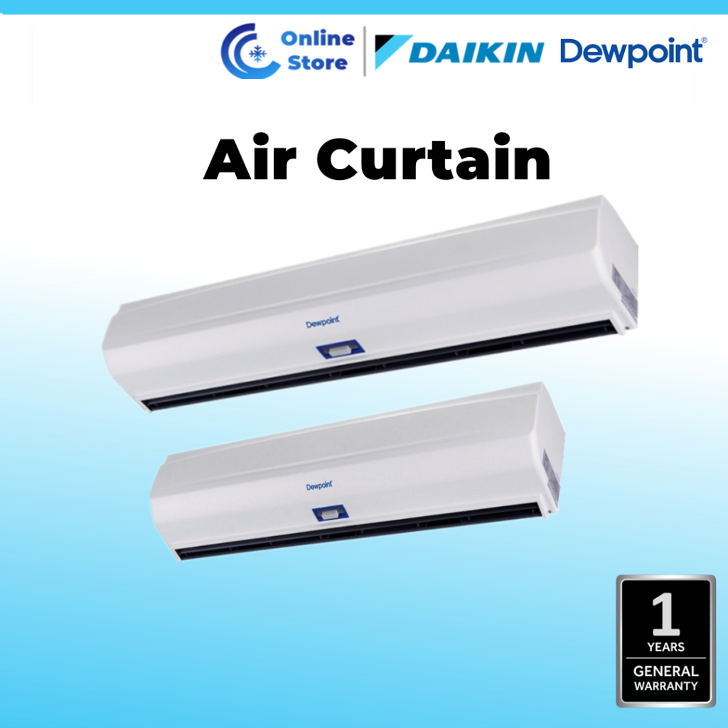 Daikin Dewpoint Air Curtain DAC308C DAC310C DAC312C DAC408C DAC412C ...