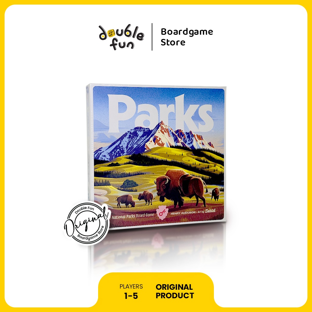 [Double Fun Boardgame] Parks: Base Camp (2nd Edition) ORIGINAL *NEW* | Shopee Malaysia