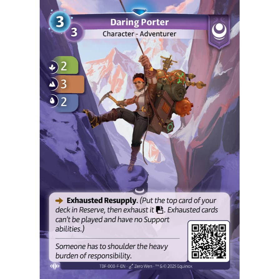 [Shuffle] Altered TCG : Trial by Frost (TBF) F 008 | Daring Porter ...