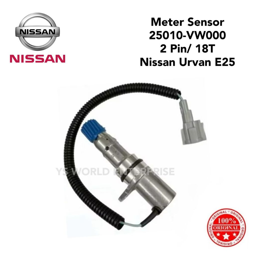 NISSAN URVAN E25 SPEEDO METER SENSOR 18T (2PIN) 25010-VW000 | Shopee ...