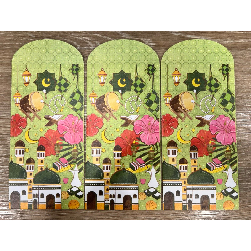 [Original | 2025 RAYA ] Sampul Raya 3 pcs (1 set) | KAISON | SHRMZB ...