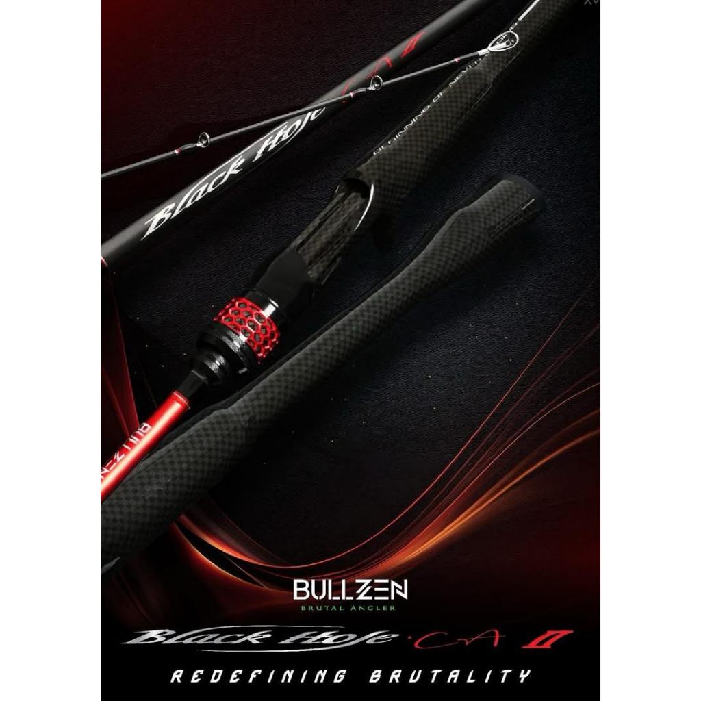 BULLZEN BLACK HOLE CA II / BLACK HOLE CA SPINNING/ BAITCASTING GRAPHITE ...