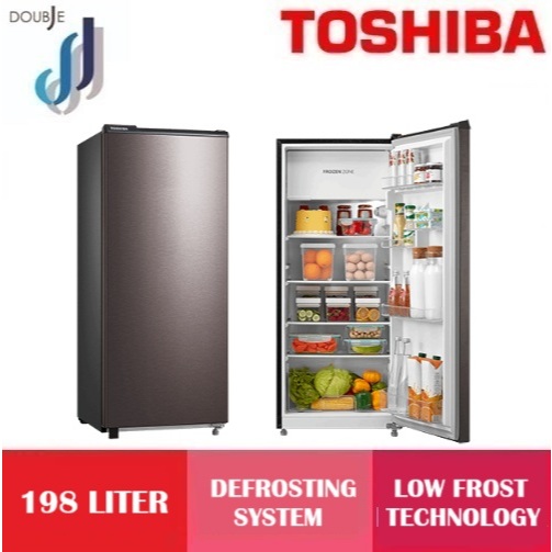 Toshiba 198L Single Door Refrigerator GR-RD247CM-DMY(37) | Shopee Malaysia