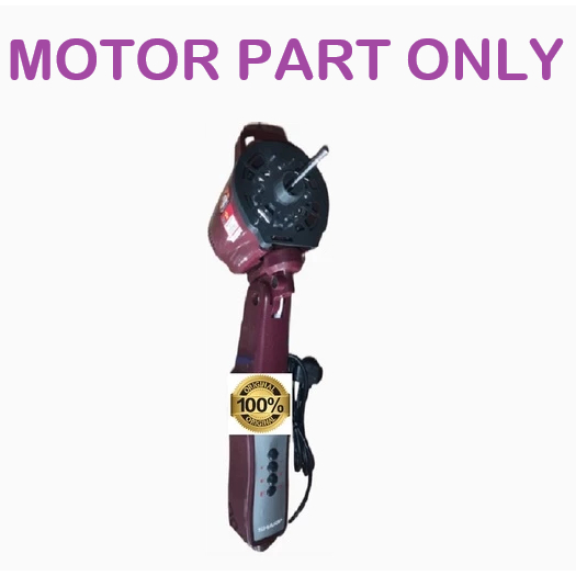 Original Sharp Stand Fan Motor Only For Model PJS400 (Red Colour ...
