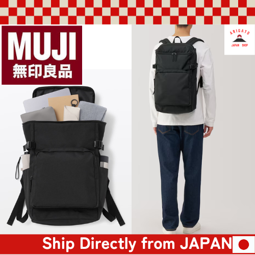 MUJI Less Tiring Water Repellent Toploader Backpack【Direct from Japan ...