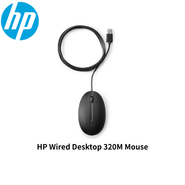 HP Wired Desktop 320M Mouse | Shopee Malaysia