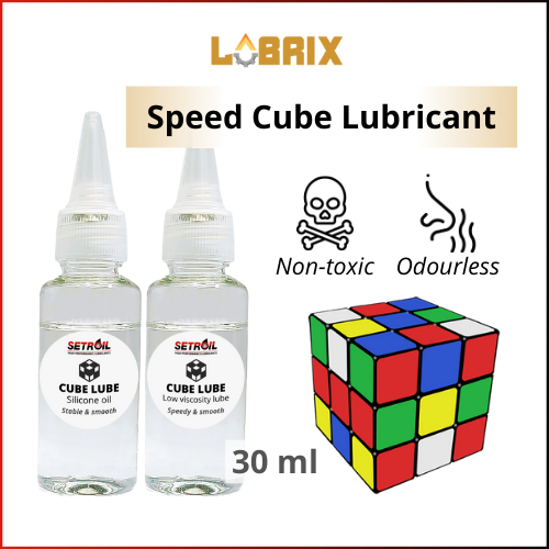 LUBRIX Setroil Rubic Cube Lube Rubik's Magic Cube Lube Oil Speed Cube ...