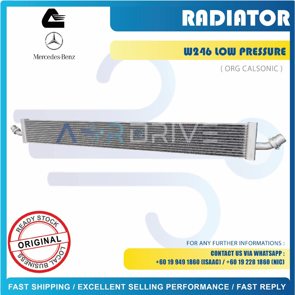 CALSONIC ORIGINAL MERCEDES BENZ W246 RADIATOR LOW PRESSURE | Shopee ...