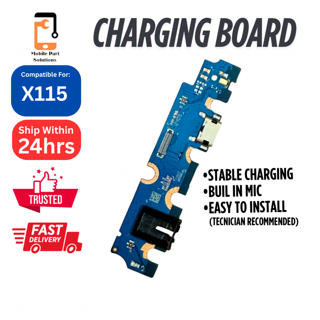 [MPS] Charging Board for X115 (Used in Galaxy Tab A9) | With Mic | Fast ...
