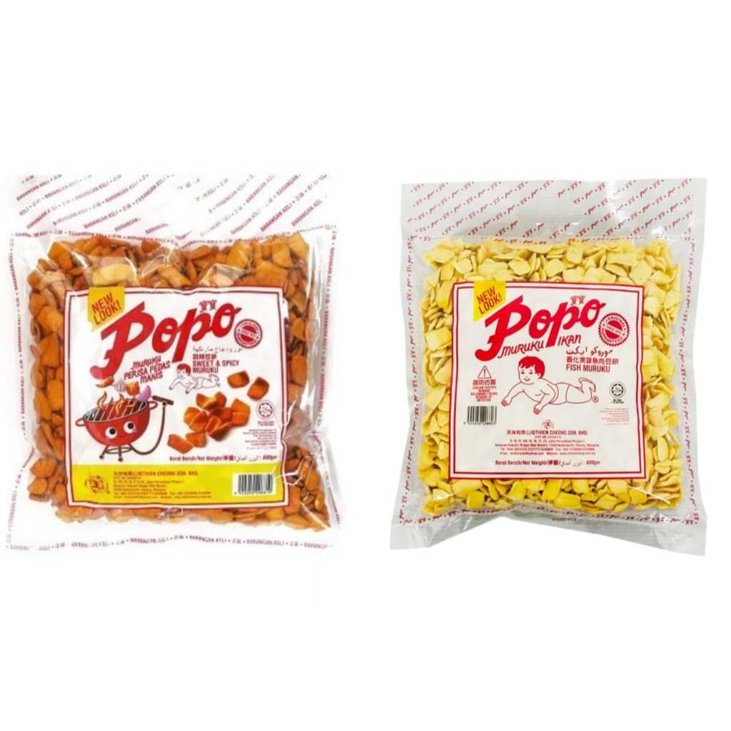 Muruku Popo Original Or Pedas Manis 800g | Shopee Malaysia