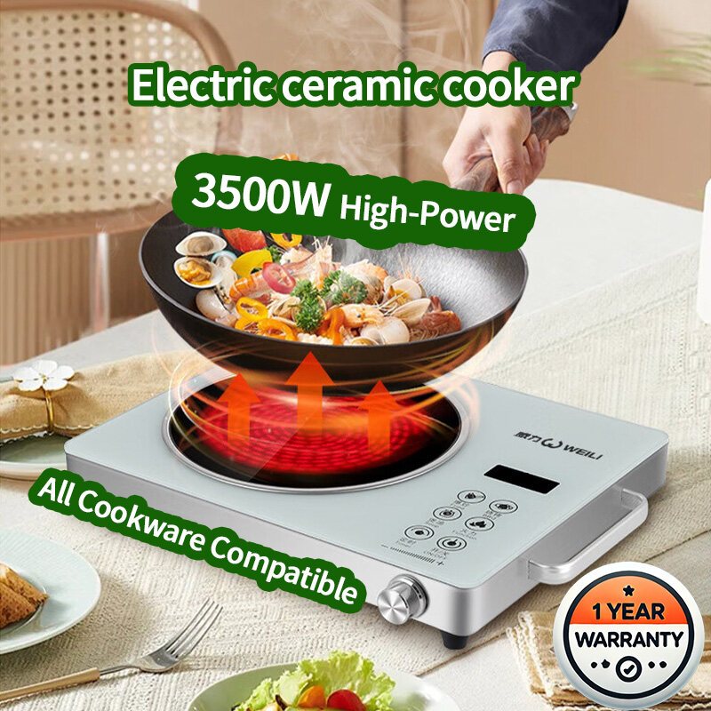 3500W Electric Ceramic Stove Burner Infrared Induction Cooker Inverter ...