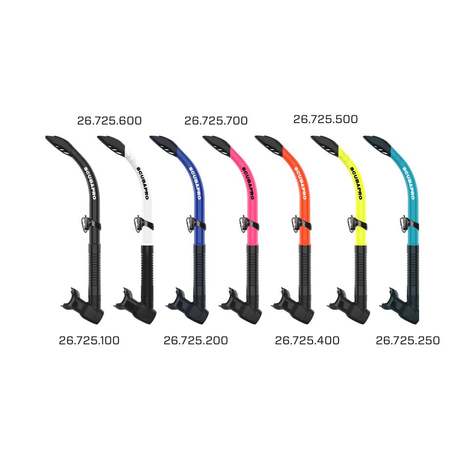 Scuba Diving Snorkel - Scubapro Escape Snorkel - 2025 DESIGN & COLOUR ...