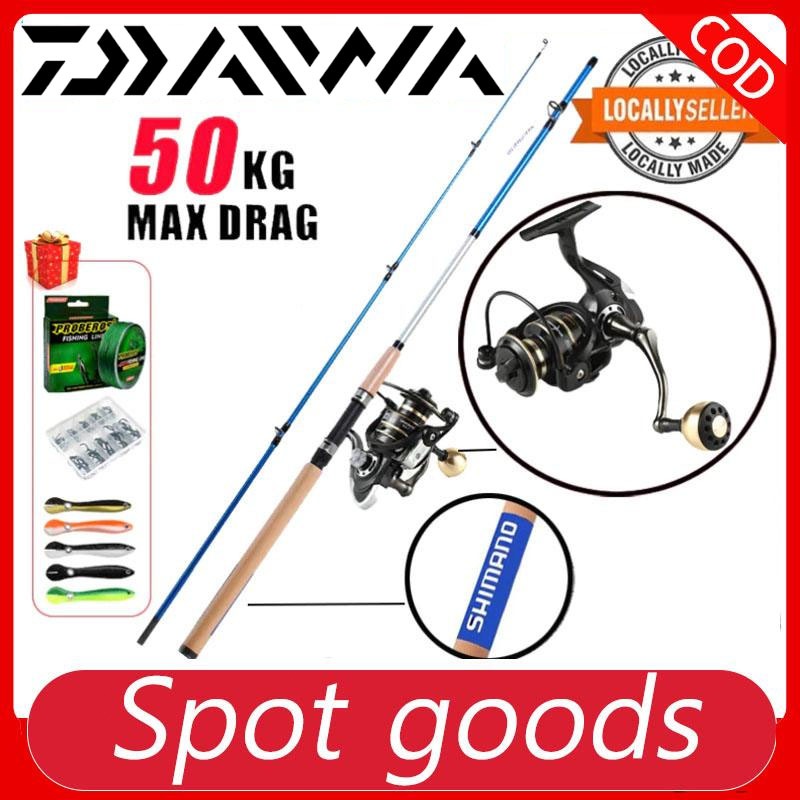 Spinning Pancing Set Fishing Rod Set Joran Pancing 1 Set Fishing Rod ...