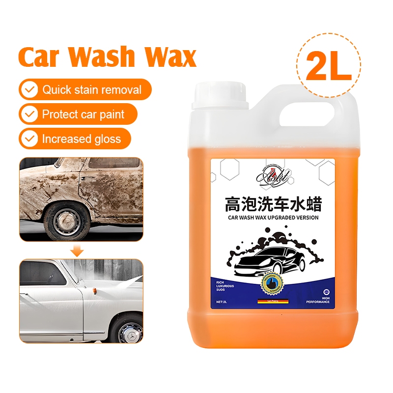 2L Car Wash Wax Ceramic Coating Car Body Crystal Wax Car Detail Protection Liquid Nano Paint Car ...