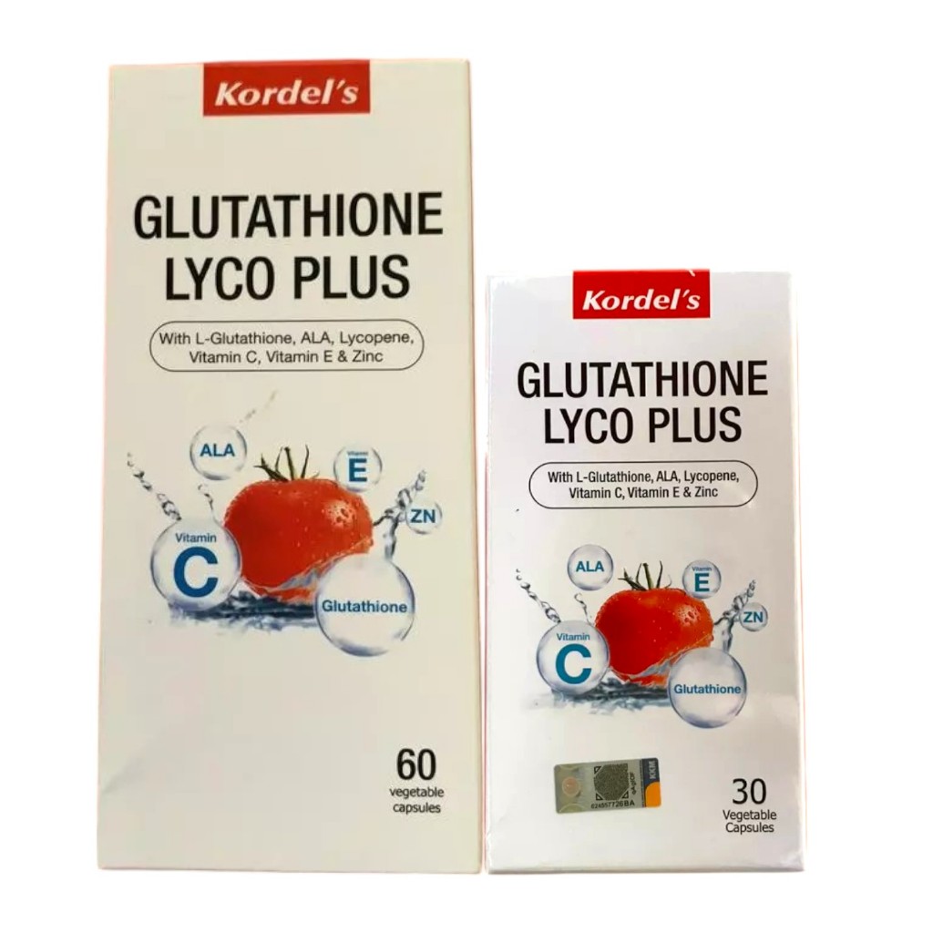 KORDEL'S GLUTATHIONE LYCO PLUS (60s+30s/SET) | Shopee Malaysia