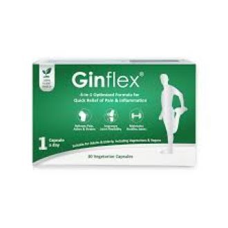 GINFLEX 30 VEGETABLES CAPSULES (Formulated with 4 active ingredients ...