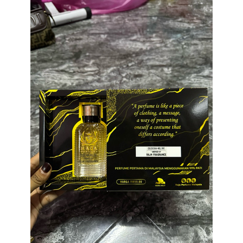 R AJA PERFUME SEBOTOL 35ML CHOCHO CH3NAI GRED PREMIUM (KETAHANAN BAU ...