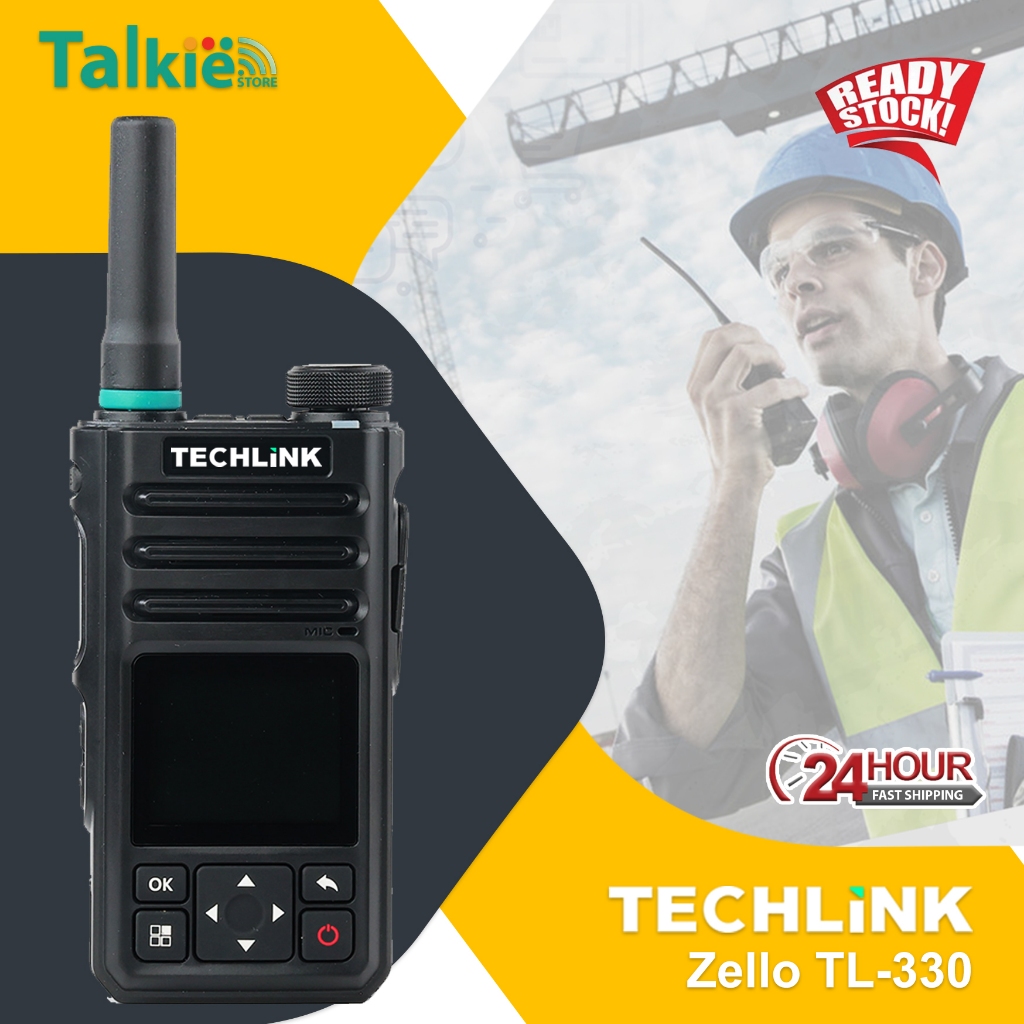 Techlink Zello TL-330 4G POC Walkie Talkie | Shopee Malaysia
