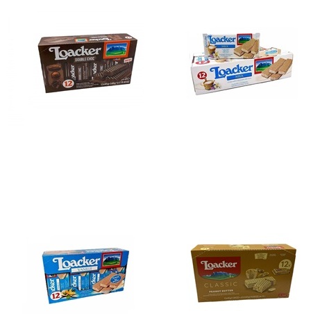 Loacker Wafer Assorted Flavors 12x45g | Shopee Malaysia