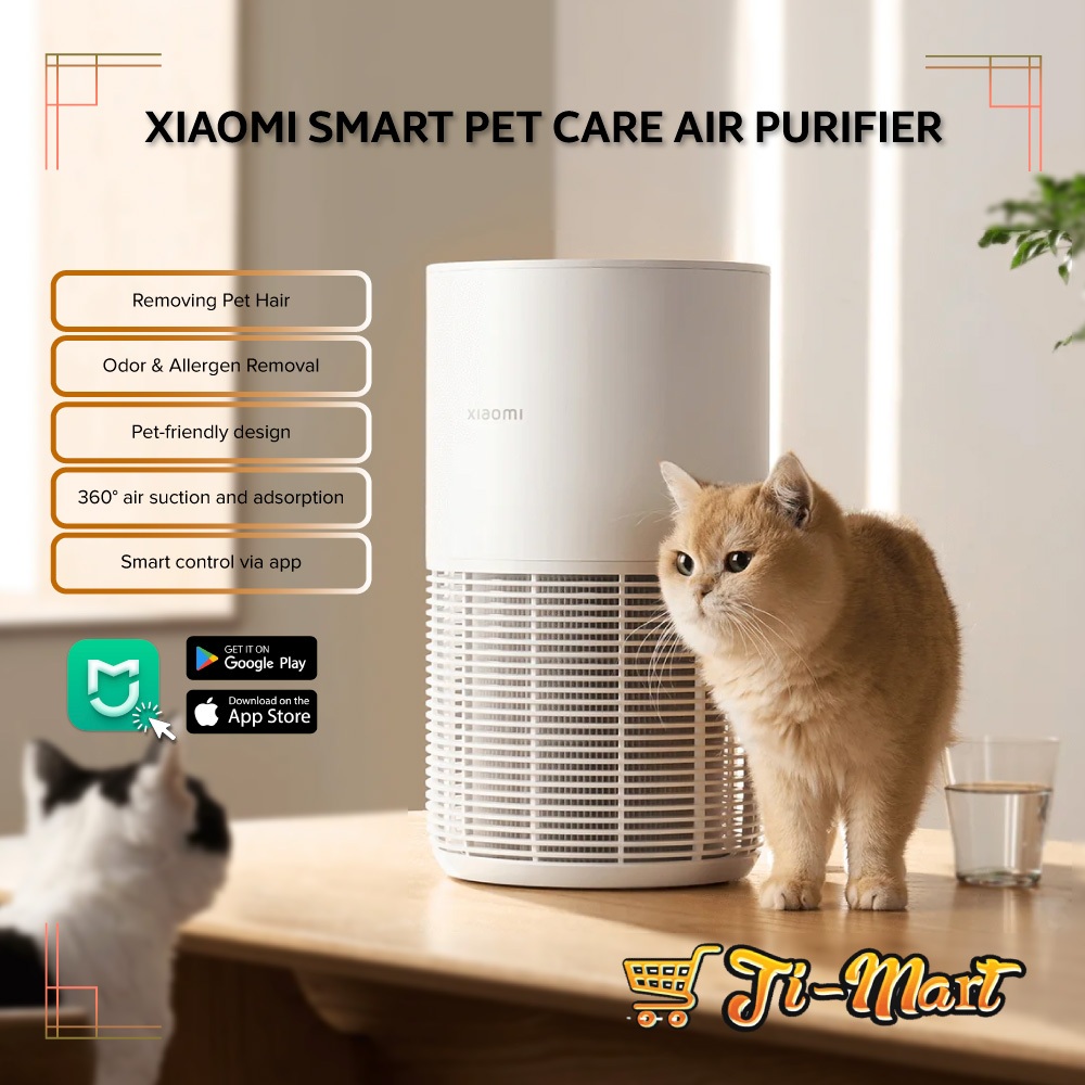 🔥Xiaomi Smart Pet Care Air Purifier |Xiaomi Air Purifier [LED Display ...