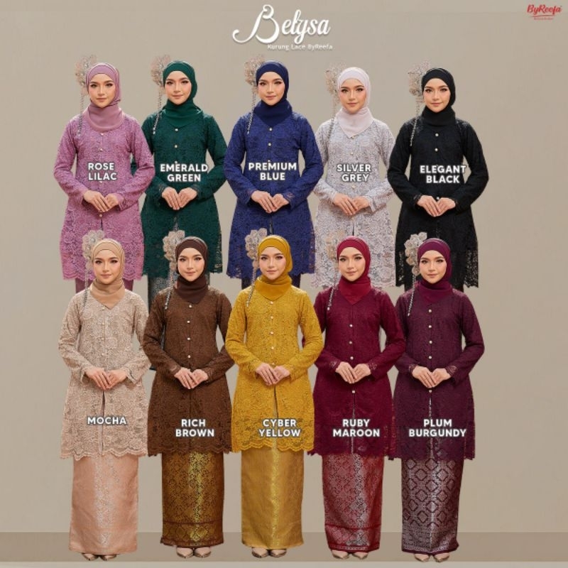 KURUNG LACE BELYSA BYREEFA | Shopee Malaysia