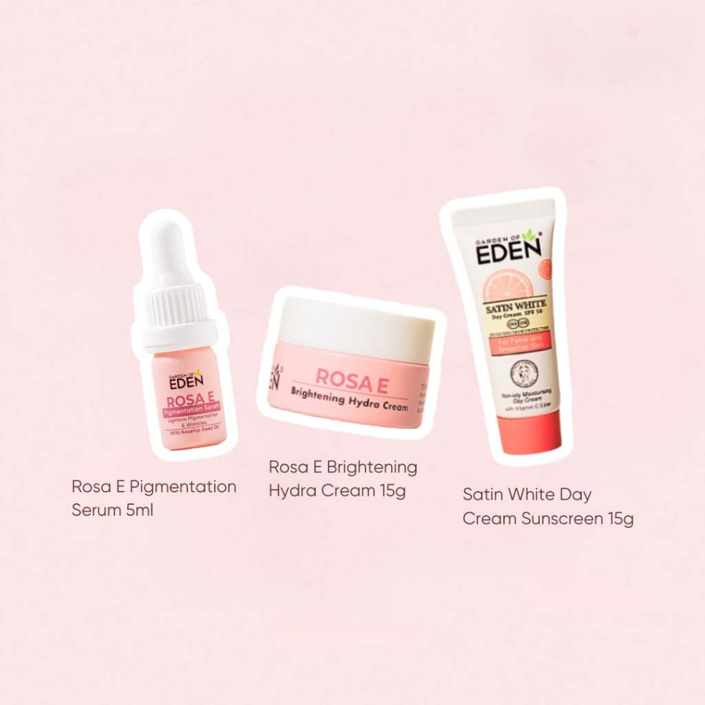 GARDEN OF EDEN GLOW ON THE GO BRIGHTENING TRIO PACK (LIMITED EDITION) | Shopee Malaysia