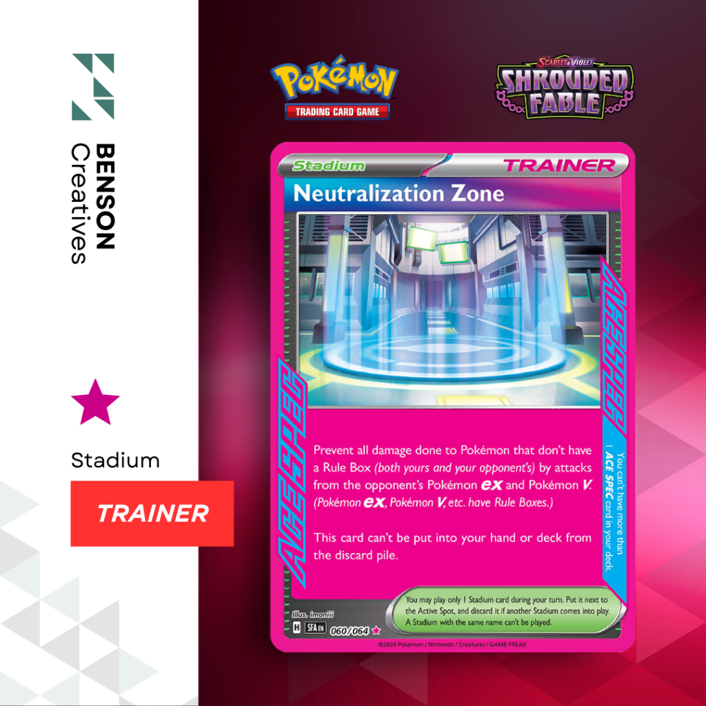 Neutralization Zone | 060/064 | (Ace Spec) Trainer - Stadium [Shrouded ...