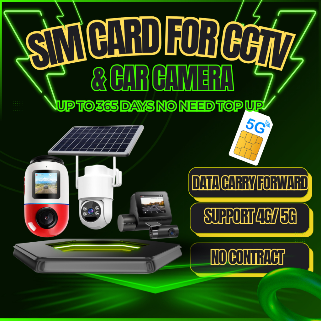 CCTV SIM Card | 1 Year Plan | 3GB Monthly | Bulk Order | Line Celcom ...