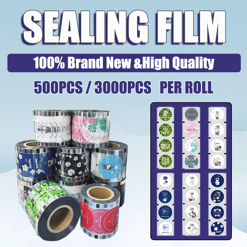 cup sealer film 90/95 caliber milk tea cup sealing film soybean milk ...