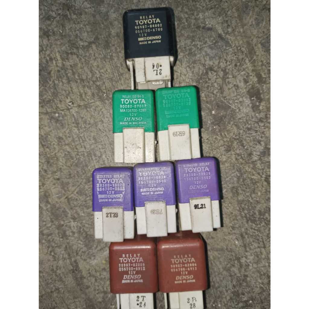 TOYOTA DENSO RELAY 12V | Shopee Malaysia