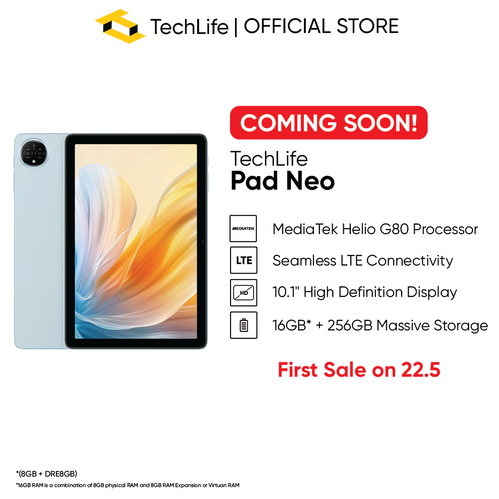 Techlife Pad Neo | Shopee Malaysia