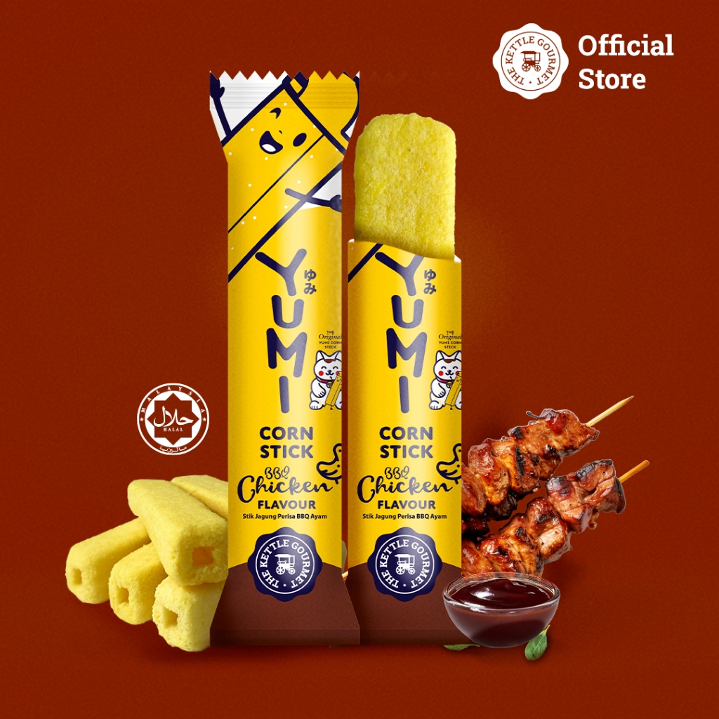 The Kettle Gourmet YUMI BBQ Chicken Corn Stick (Loose Sticks) | Shopee ...