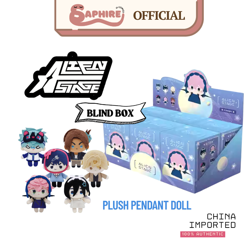 ALIEN STAGE ALNST Plush Pendant Doll Blind Box | Shopee Malaysia