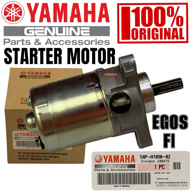 🔥100% ORIGINAL HLY YAMAHA EGOS FI EGO S NMAX V1 V2 STARTER MOTOR STATER ...